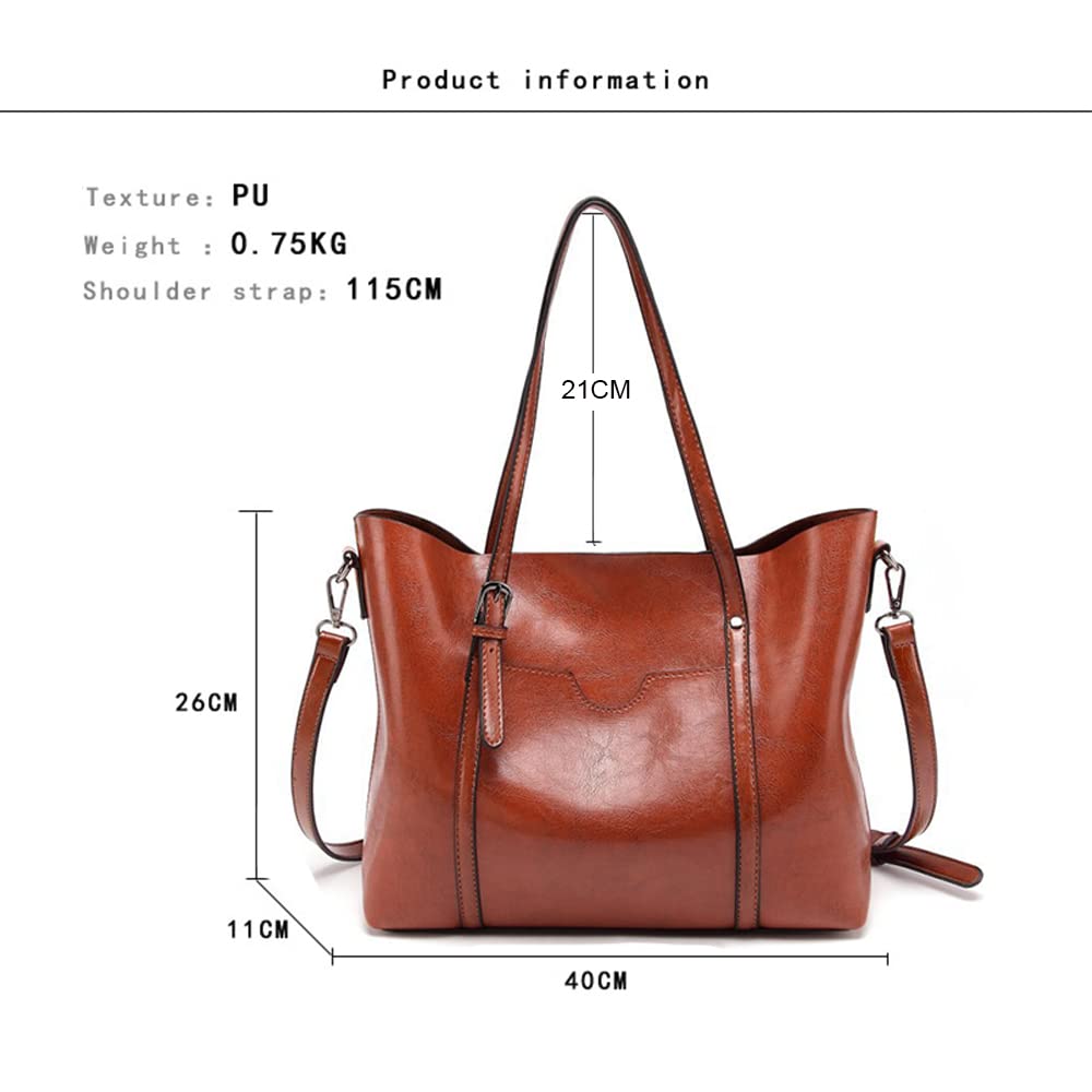 KKP Leather Purses and Handbags for Women Top Handle Ladies Shoulder Bags