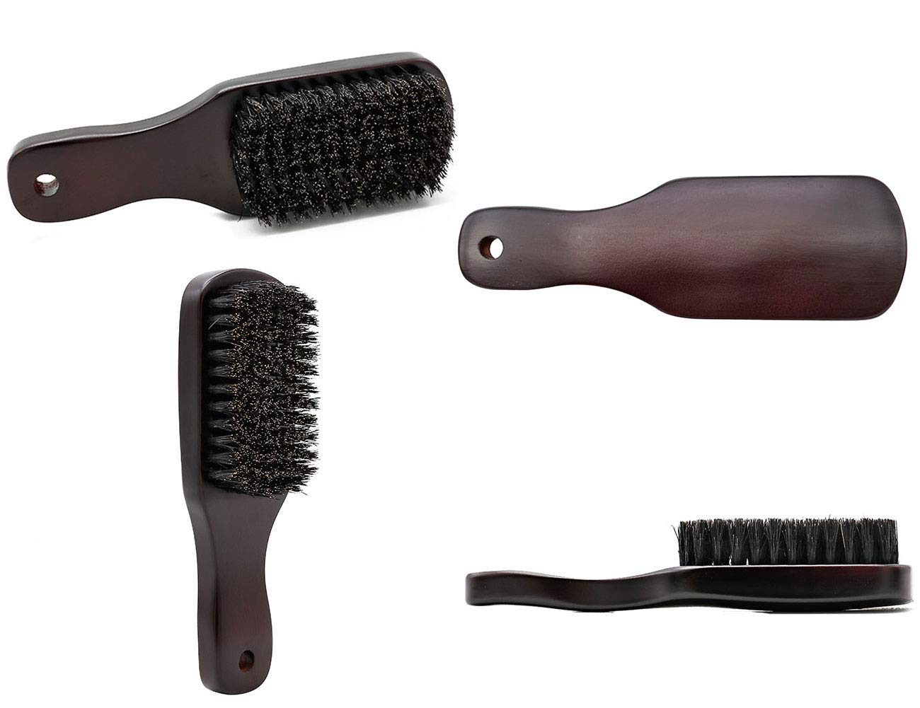 IGEA Beard Care Kit 6 in 1,Beard Brush, Comb, Beard Shaper, Scissors, Travel Bag, Works with Beard Razor Electric Trimmers