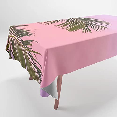 NUER Abstract Colorful Pattern Printed Tablecloth Home Decor Rectangle Party Tablecloth Stain Resistant Tablecloth Dust Cloth A8 140x210cm