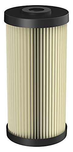 Pentair Pentek S1-BB Big Blue Sediment Water Filter, 10-Inch, Whole House Heavy Duty Pleated Cellulose Filter Cartridge, 10” x 4.5”, 20 Micron