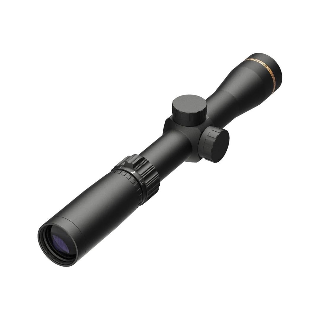 Leupold VX-Freedom Scout 1.5-4x28mm Rifle Scope, 1 in Tube, Second Focal Plane, Black, 175074