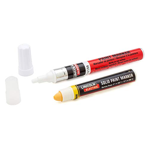 Marker Combo Kit - White Paint Marker and Yellow Solid Marker