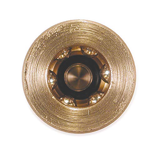 Primefit IC1414FB6 1/4-Inch Industrial 6-Ball Brass Coupler with 1/4-Inch Female NPT
