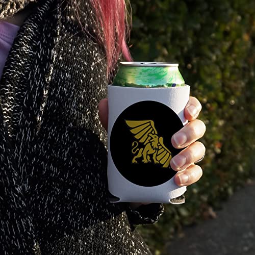 Missouri Western State University Secondary Logo Can Cooler - Drink Sleeve Hugger Collapsible Insulator - Beverage Insulated Holder