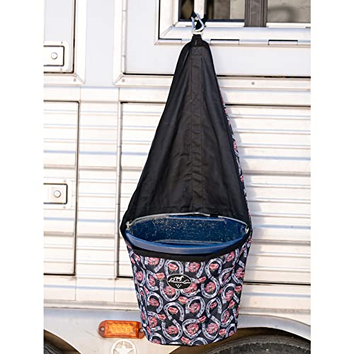 Professional`S Choice Professional's Patterned Hanging Bucket Holder Horseshoe OS