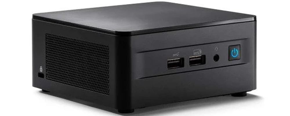Intel NUC 12 Pro Kit School & Business Mini Desktop (i5-1240P 12-Core Upto 4.4 GHz, 64GB RAM, 1TB PCIe SSD, Iris Xe, WiFi 6E, BT 5.3, RJ-45, Win 11 Pro) with Dockztorm Dock