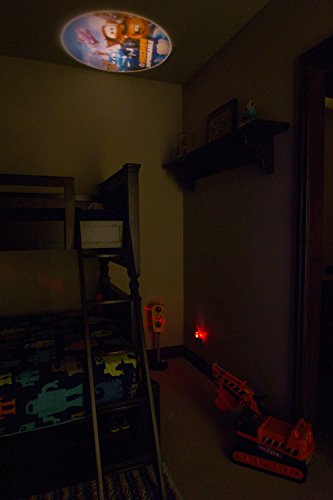 Projectables Pixar Cars LED Kids Night Light, Plug-In, Projector, Dusk-to-Dawn, Lightning McQueen, Mater, Holly, for Hallway, Bedroom, Nursery, Playroom, Gaming Room, 11740