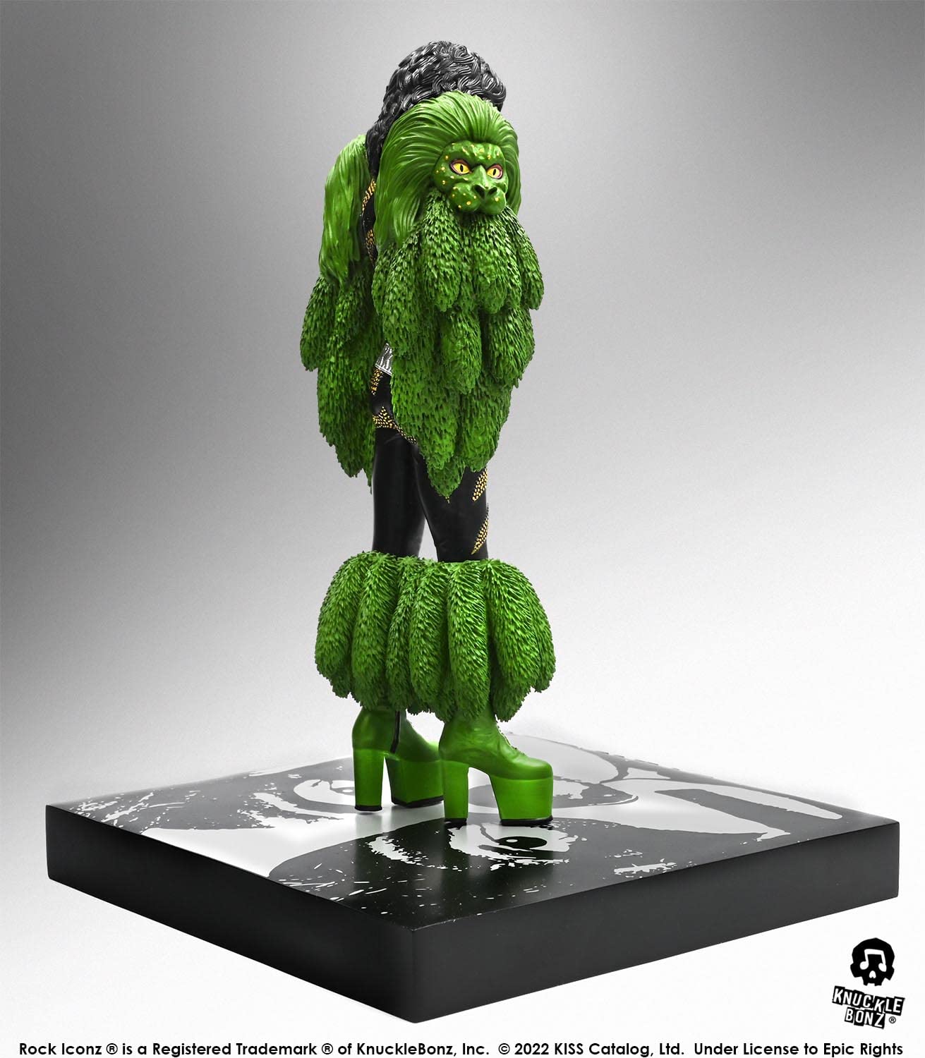 Knucklebonz - KISS (Dynasty) The Spaceman Rock Iconz Limited Edition Collectible Statue (only 3000 Created) - Rock Iconz, Officially Licensed, Includes CoA