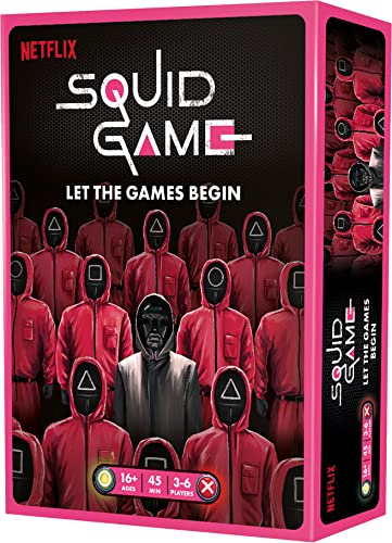 Mixlore Squid Game The Board Game | Thrilling Survival Strategy Game for Adults and Teens Based on The Hit Netlix Series | Ages 16+ | 3-6 Players | Average Playtime 45 Minutes | Made by Mixlore