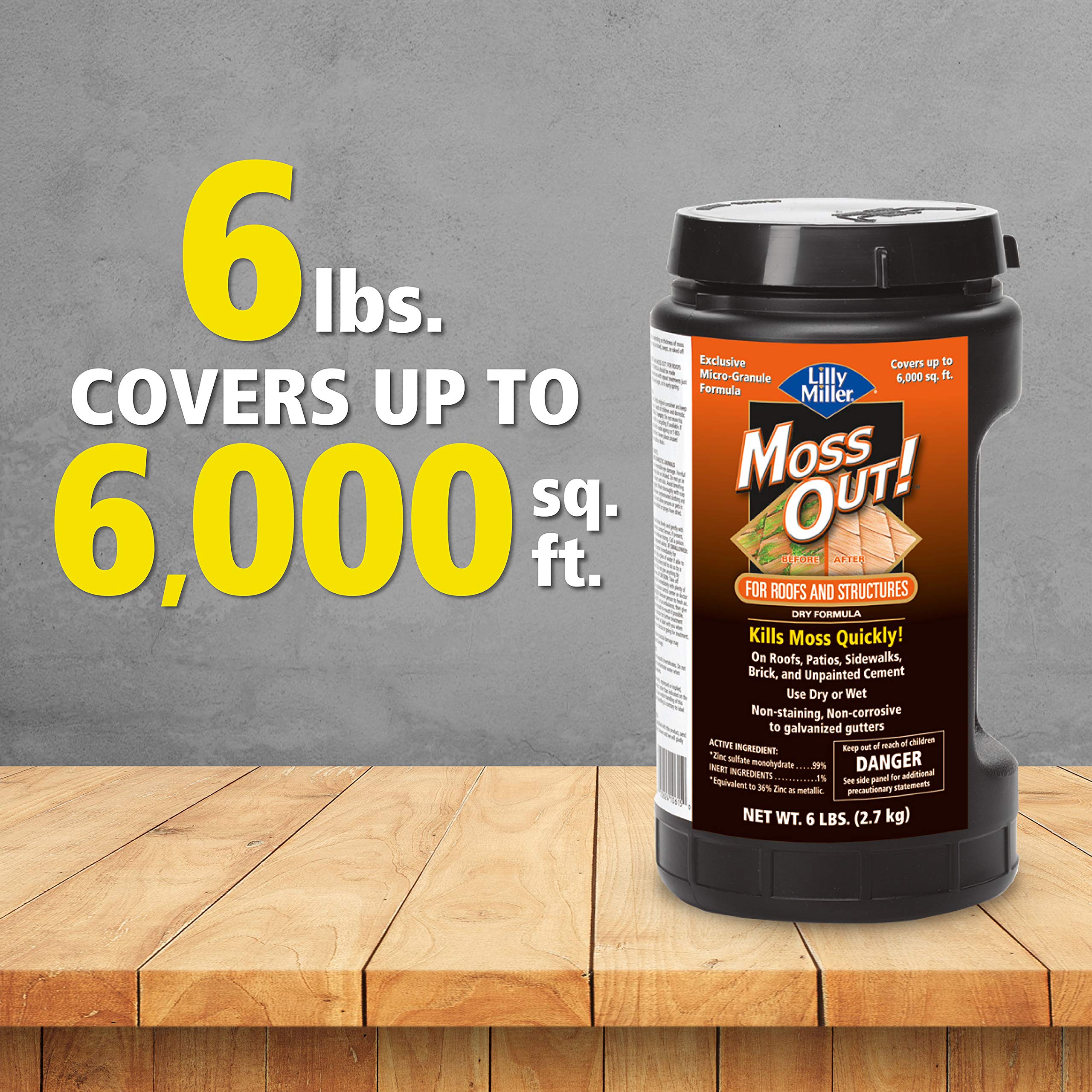 Lilly Miller Moss Out For Roofs And Structures,6lb