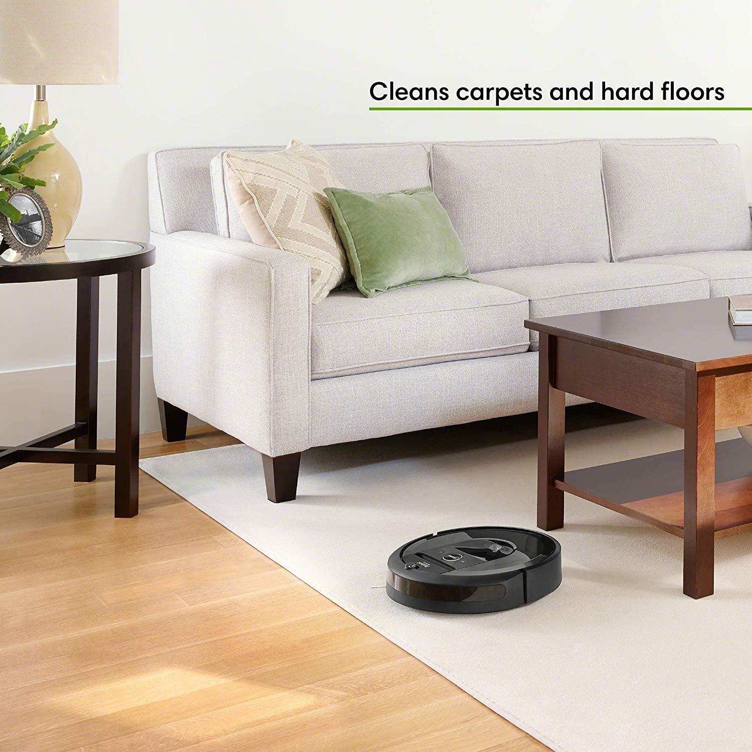 iRobot Roomba i7 7150 Wi-Fi Connected Bundle with Deco Gear Accessory Kit for i7 and 2-YR CPS Enhanced Protection Pack