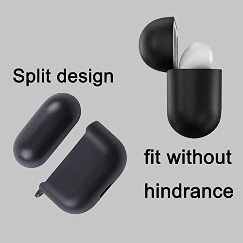 Personalized Custom Name Airpods Pro Charging case Protective Cover Airpod Silicone Leather case Fully Protected Durable, Anti-Drop Keychain, 9 Colors to Choose (Multicolor)