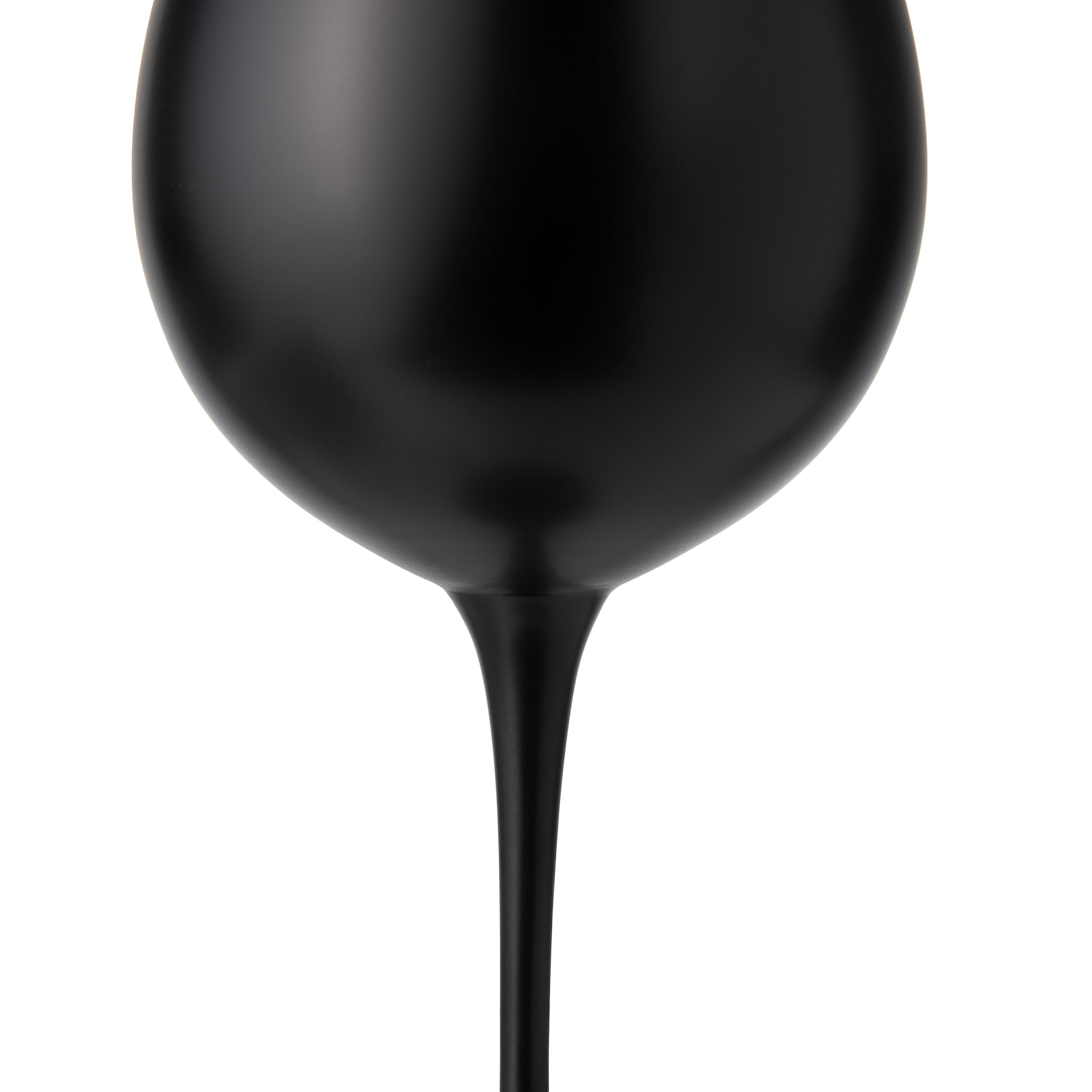 iTrusty Black and Gold Premium Wine Glasses Set of 4 Perfect for Red/White Wine, Champagne, and Special occasion