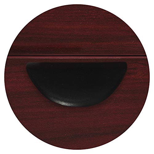Lorell PL2236MY Lateral File, 2 Drawers, 36-Inch Wx22-Inch Dx29-Inch H, Mahogany
