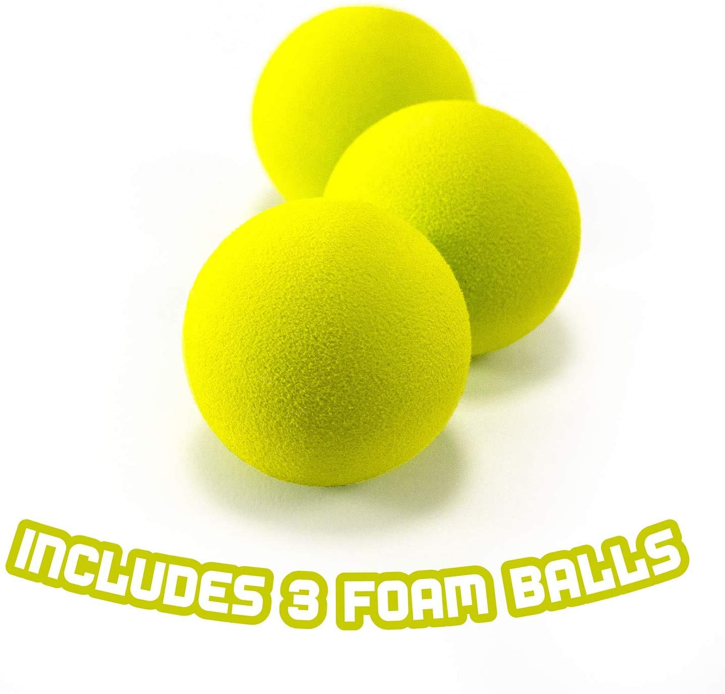 Hog Wild Refill Pack for Pop & Pass Outdoor Game - Includes 3 Soft Foam Balls for Use with Pop & Pass Launchers