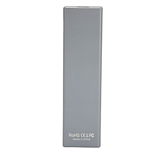 M.2 NVME SSD Enclosure, Dual Protocol High Speed Nvme Pcie M.2 Enclosure Heat Dissipation Aluminum Alloy Shell for 2230 2242 2260 2280