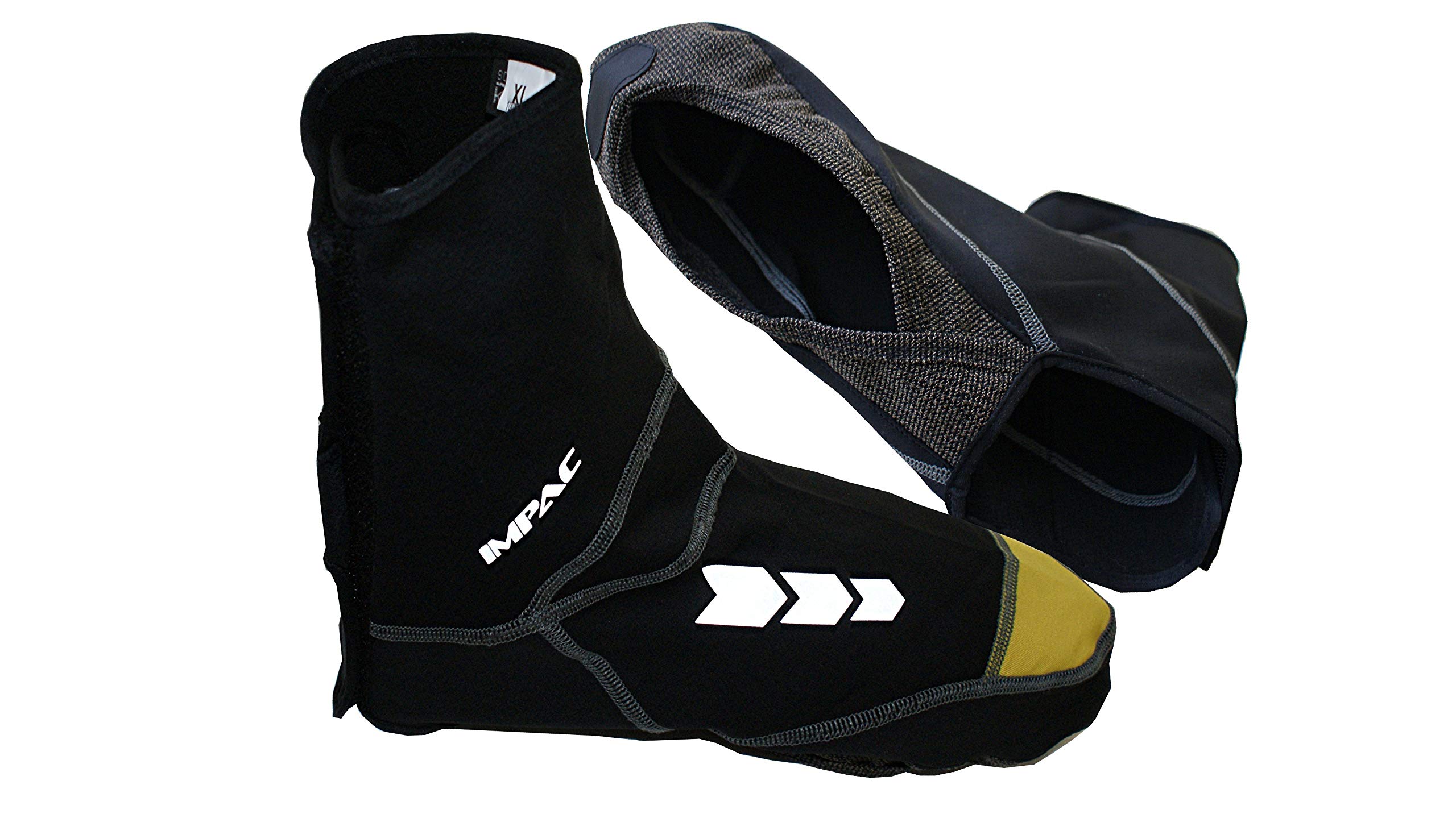 Impac Softshell Shoe Covers (Black, Large)