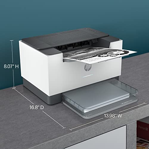 HP Laserjet M209dw Wireless Black & White Printer, with Fast 2-Sided Printing (6GW62F) and Instant Ink $5 Prepaid Code