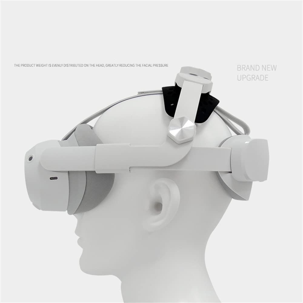 MayHei for Pico 4 Accessories Headband Weight Reduction, Multi-Point Adjustment for Different Size, Comfortable Adjustable Ergonomic Head Brace Accessories