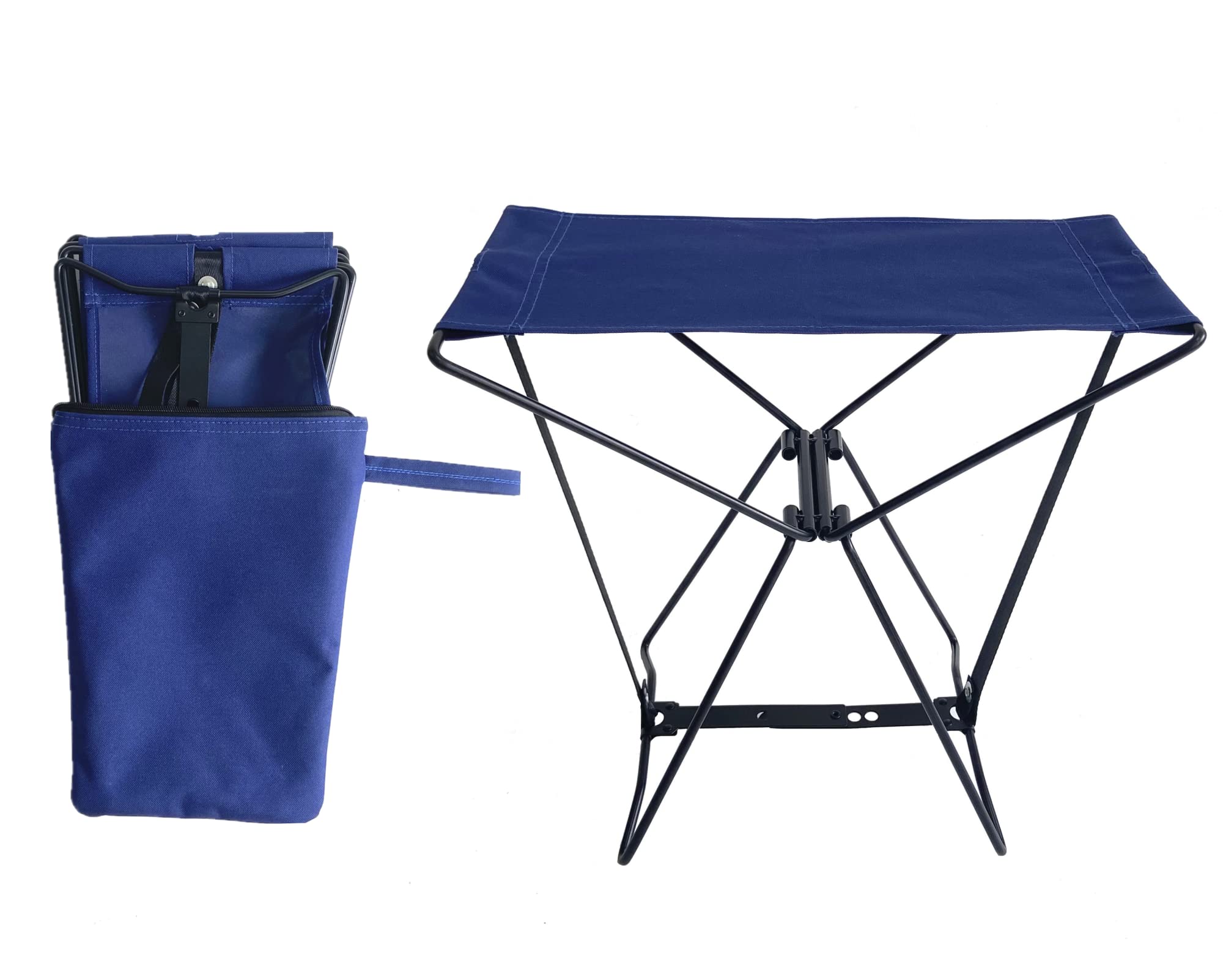 HPOCZ Camping Stool Light and Foldable Compact Chair with Carry Bag Stool for Kids and Adults
