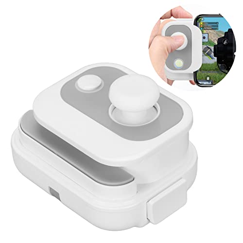 Mobile Phone Game Joystick, Universal Prevent Loss Game Control Touch 4 Modes for Android for Tablets (White)