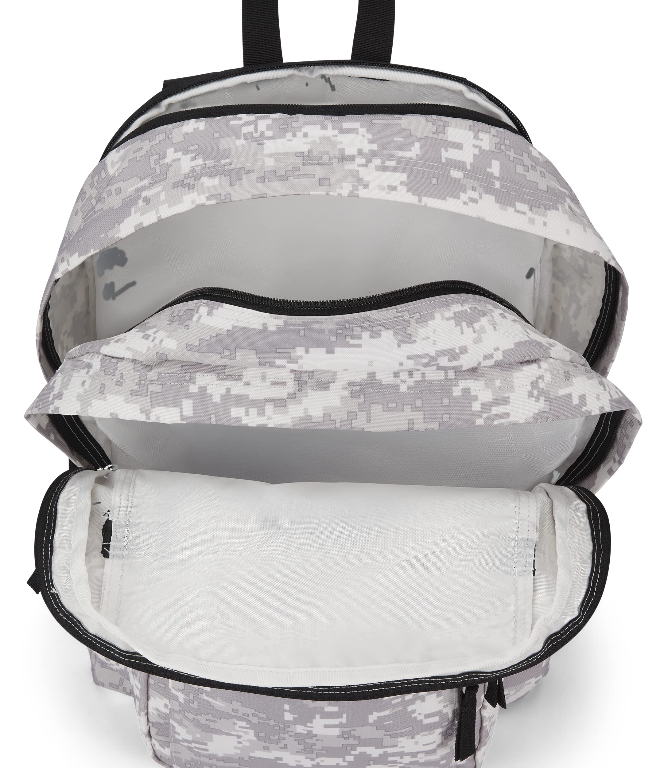 JanSport Laptop Backpack - Computer Bag with 2 Compartments, Ergonomic Shoulder Straps, 15” Laptop Sleeve, Haul Handle - Book Rucksack - Summer Fields