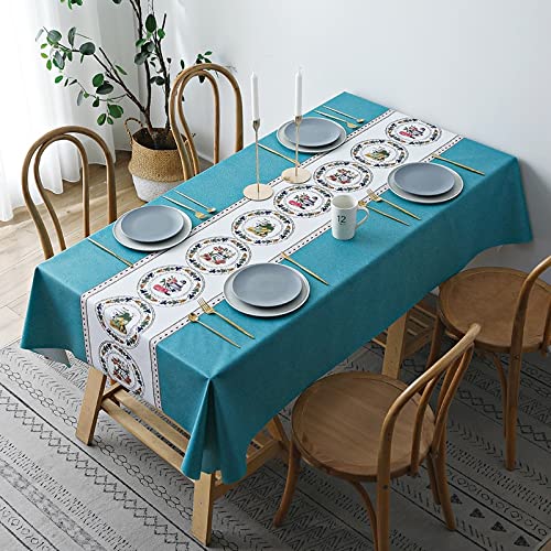 Modern Ethnic Style Bohemia Printing Tablecloth for Table Party Decoration Dining Tables Cover Anti-Stain Tablecloth A10 140x160cm