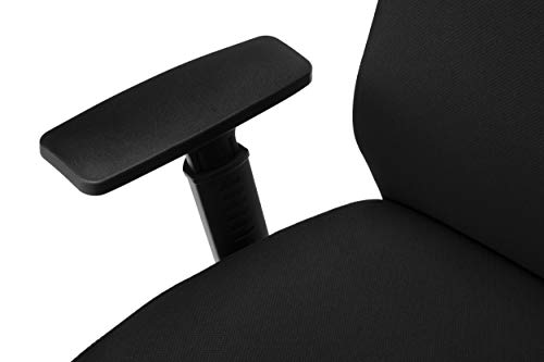 HON Basyx Biometryx Commercial-Grade Fabric Upholstered Task Chair, Black