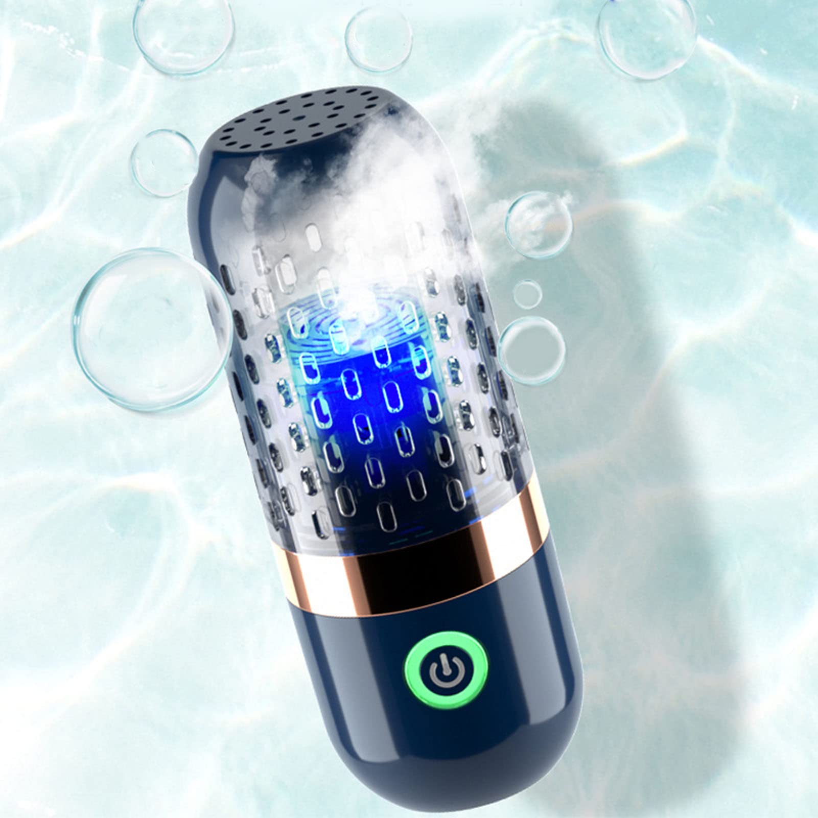 Nikou Fruit and Vegetable Cleaning Machine, Portable Cleaning and Cleaning Fully Automatic Food Purifier for Cleaning Fruit Rice Meat,USB Charging