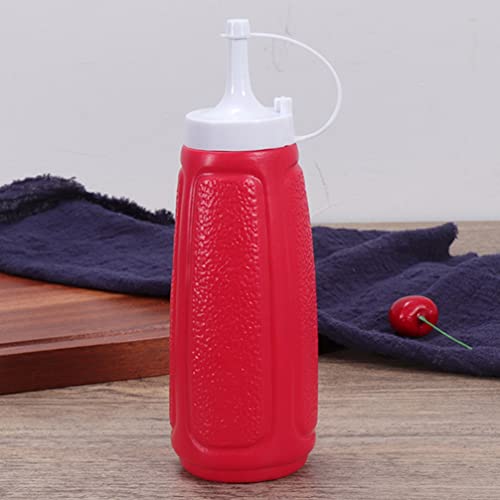 Luxshiny Bottle Dispenser Condiment Squeeze Bottle Squirt Bottle: Empty Refillable Sauce Bottles Dispenser for Paint Ketchup Mustard Oil Sauces Resin Cake Decorating Oil Bottle Dispenser