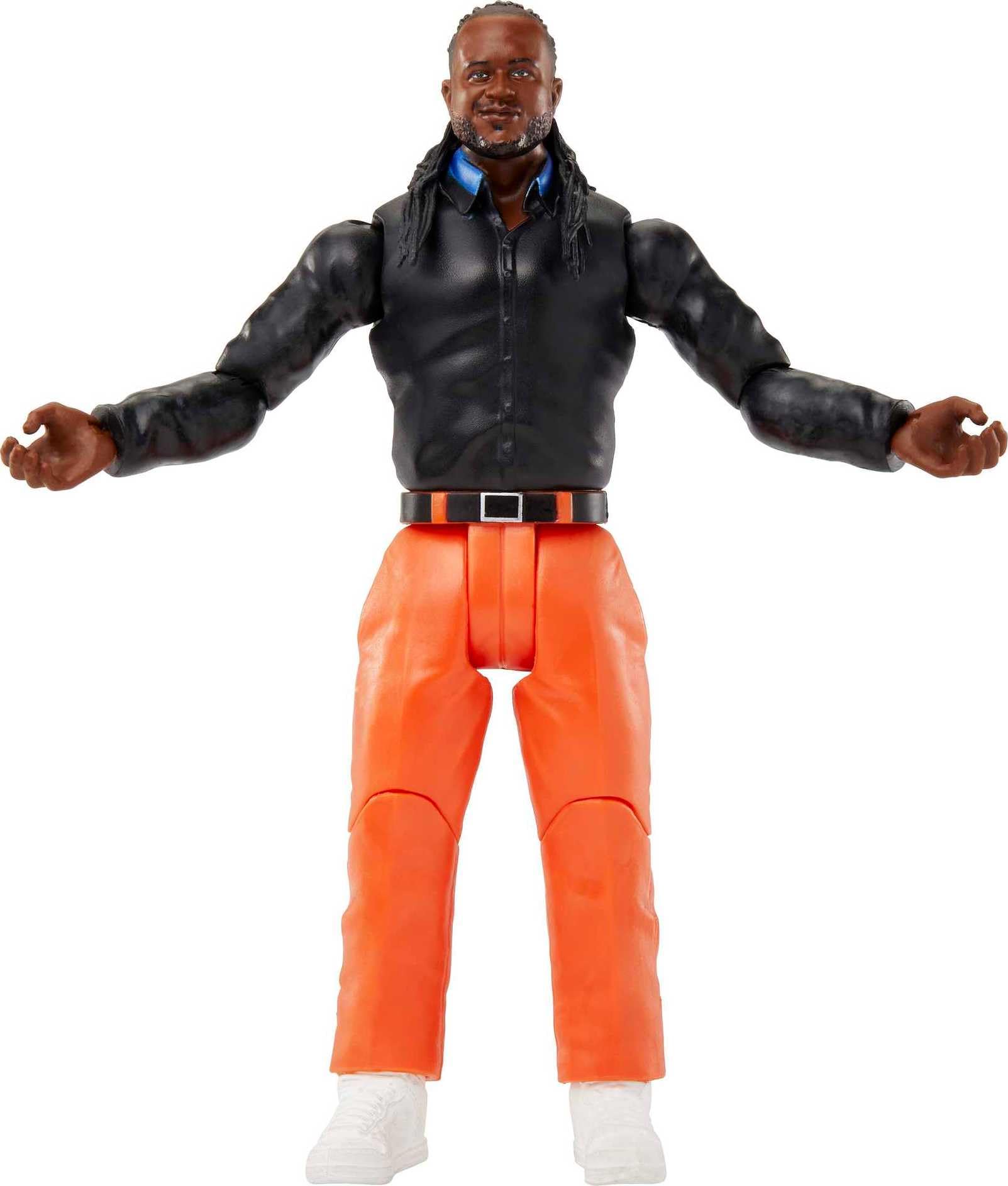 Mattel WWE Reggie Basic Action Figure, 10 Points of Articulation & Life-like Detail, 6-inch Collectible