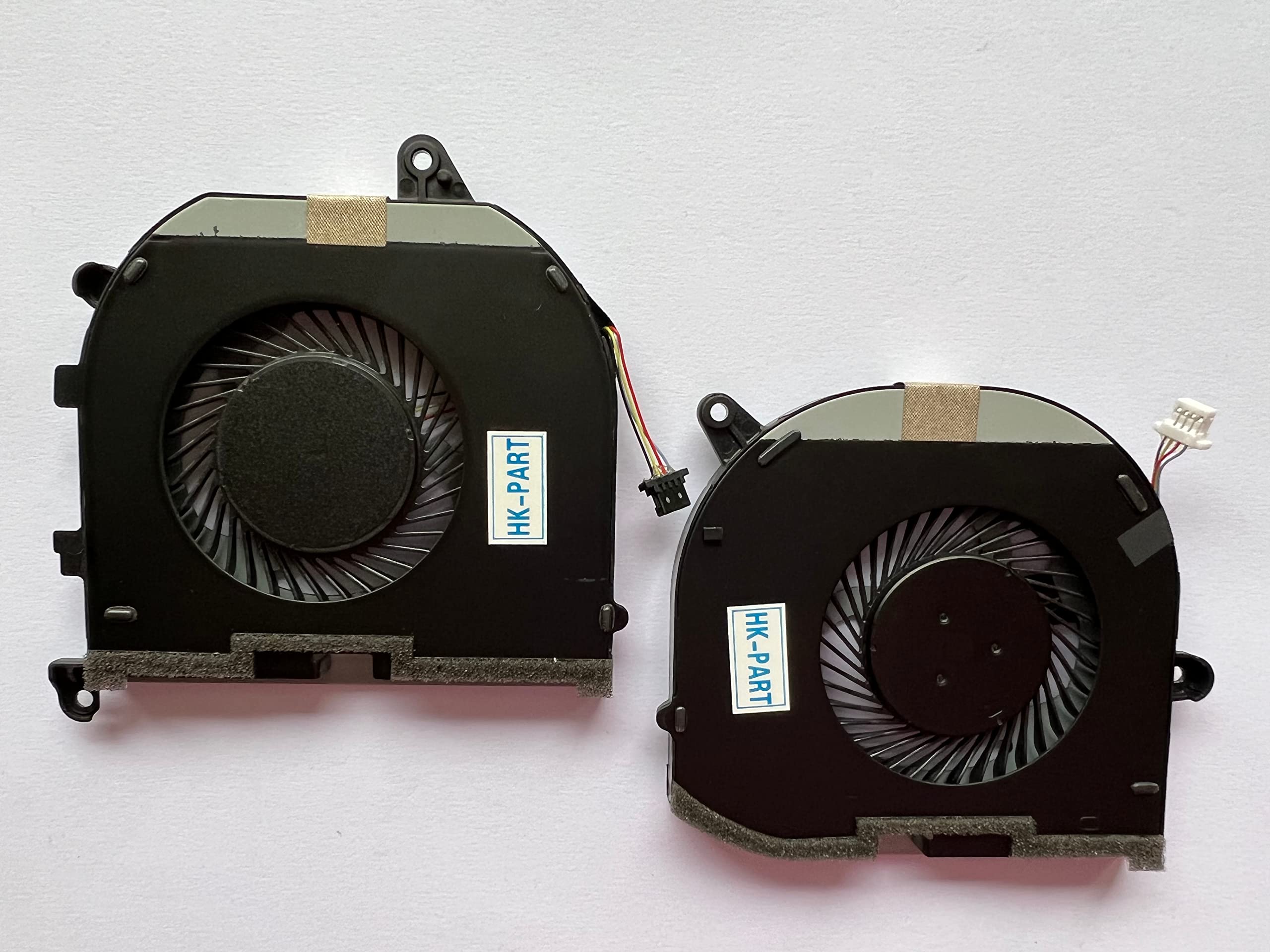 HK-PART Fan Replacement for Dell XPS 15-9570 CPU Gpu Cooling Fan Set TK9J1 08YY9