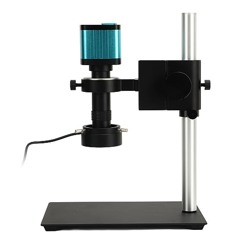 Industrial Camera, Microscope Camera High Definition Multimedia Interface 1080P USB 2.0 100‑240VAC Adjustable LED Light Easy Operation for Industrial Use (US Plug)