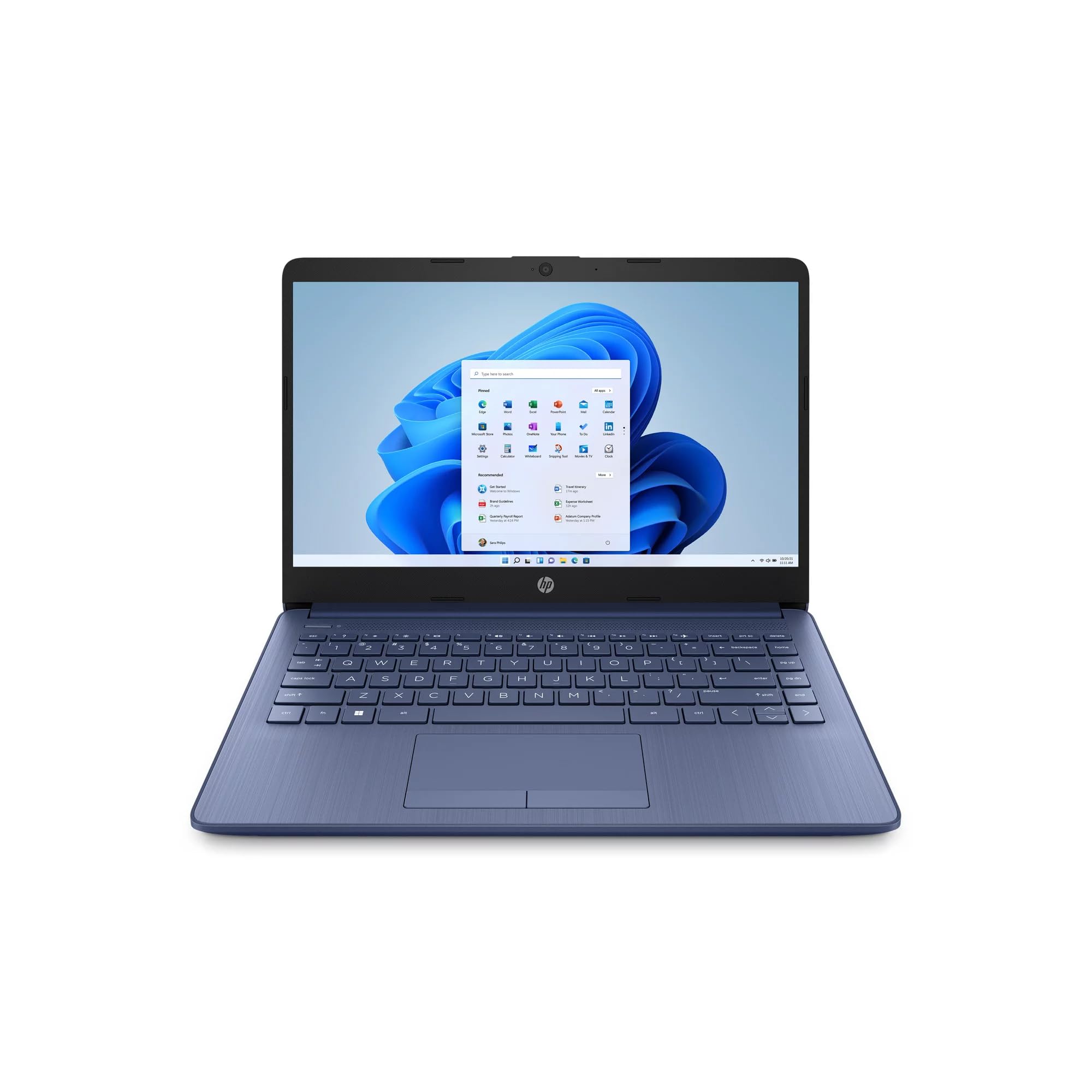 HP Stream 14-CF21 Laptop 2022 14â 1366 x 768 Display Intel Celeron N4120, 4-core, Intel UHD Graphics, 8GB DDR4, 64GB SSD, Wi-Fi 5, Office 365 Personal 1-year Subscription Windows 11 Pro