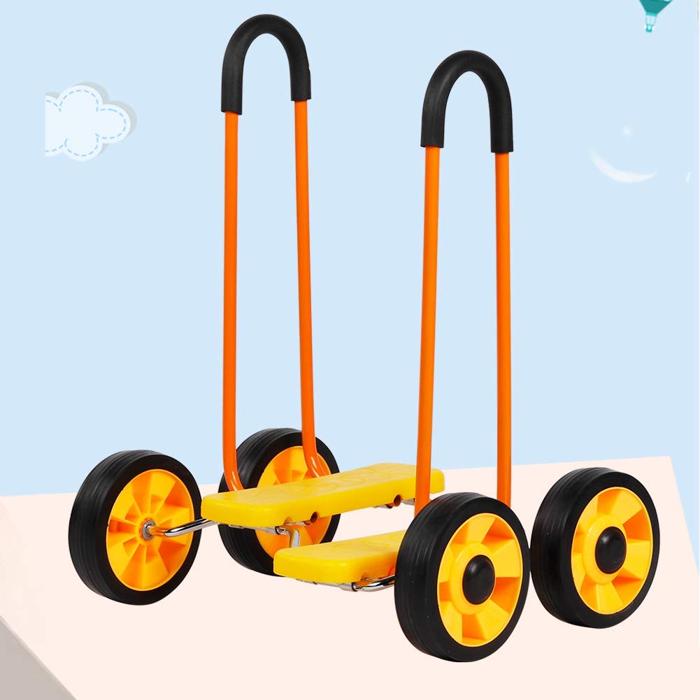 Kindergarten Balance Bike, Safe, Stable, & Sensory Training for Babies, Wider Tires & Anti-Slip Foot Pedals, with 2 Safe Handles