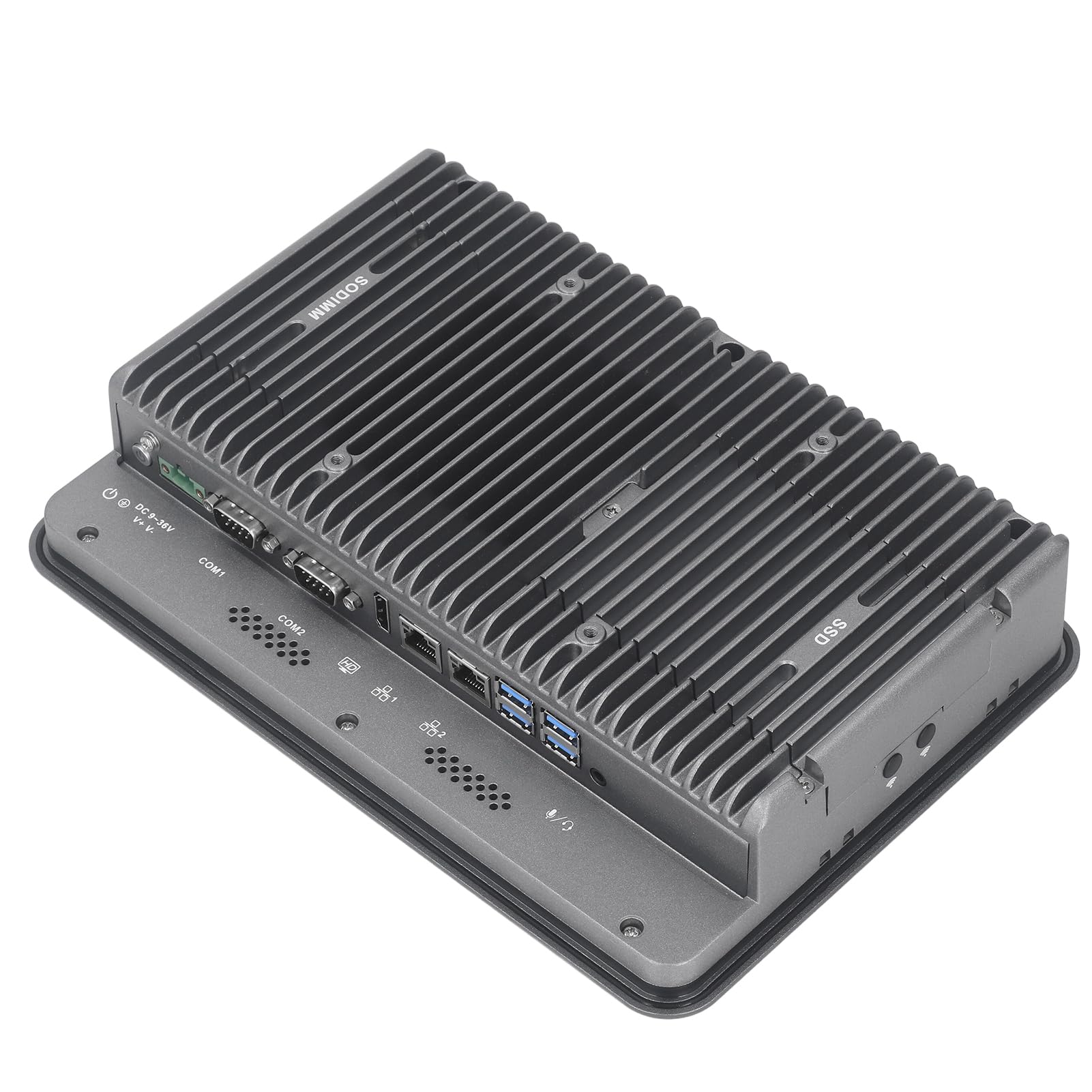 Industrial Tablet PC, Dustproof Rugged Touchscreen Tablet Sensitive Quiet Efficient Heat Dissipation Accurate Touch 100β240V for Industrial Automation (US Plug)