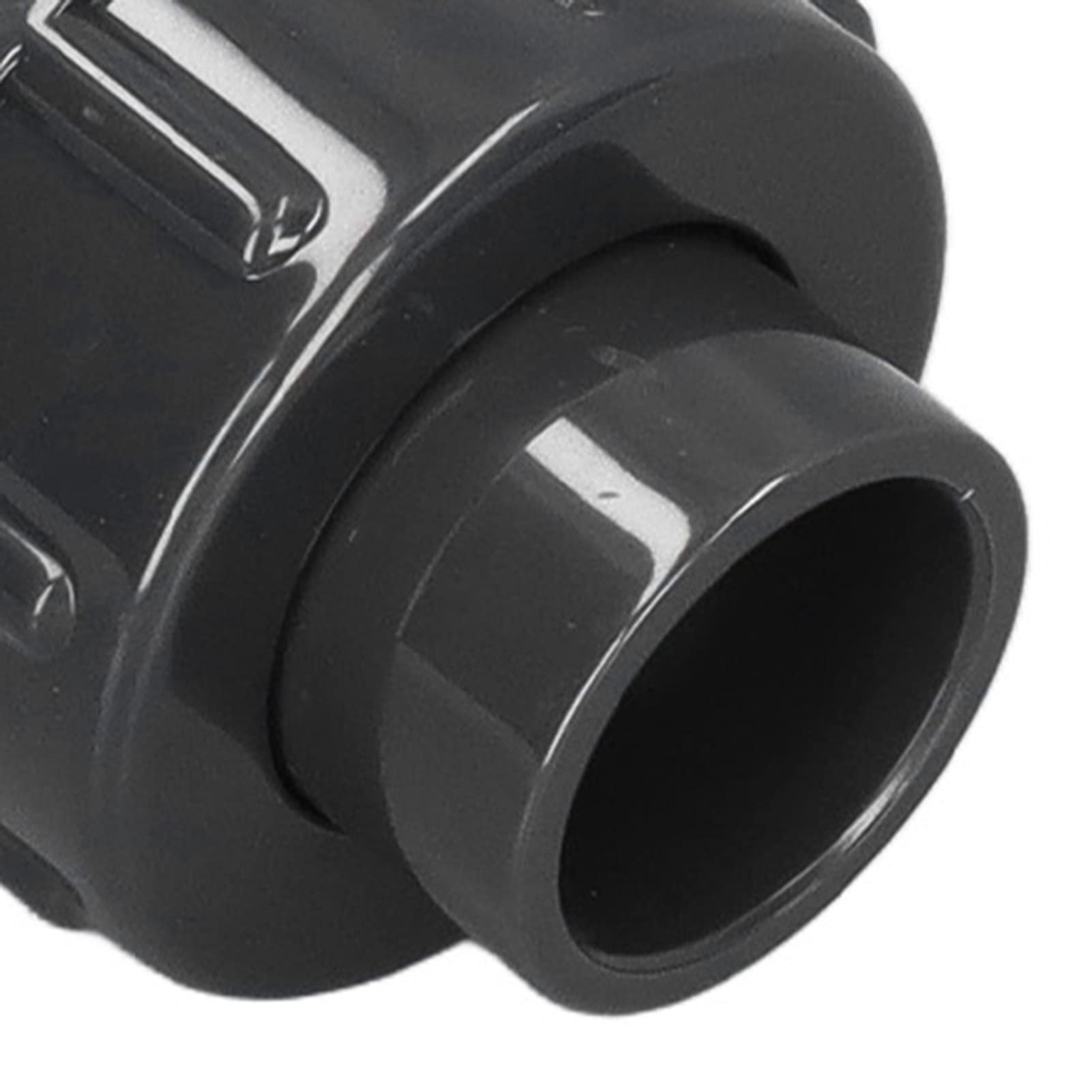 Pipe Flowmeter, ABS 4% Accuracy Level Acid Resistant Tube Flowmeter Clear Scoring Line for Light Industry for Chemical