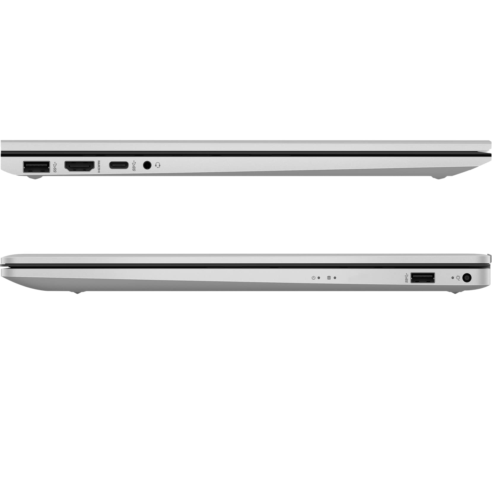 HP 17 17.3" Touchscreen HD+ Business Laptop Computer, 12th Gen Intel 10-Core i5-1235U (Beat i7-1195G7), 32GB DDR4 RAM, 2TB PCIe SSD, WiFi, Bluetooth 5.0, Silver, Windows 11 Pro, BROAG Cable