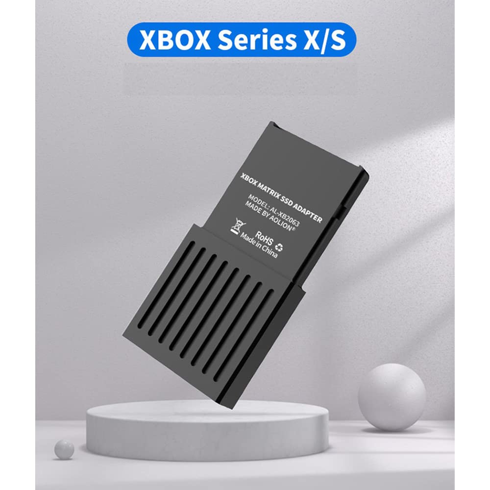 MECHPLOW External Hard Drive Conversion Box for Series X/S Host M.2 Hard Drive Expansion Card Box for CHSN530 1TB Hard Disk (500208020)