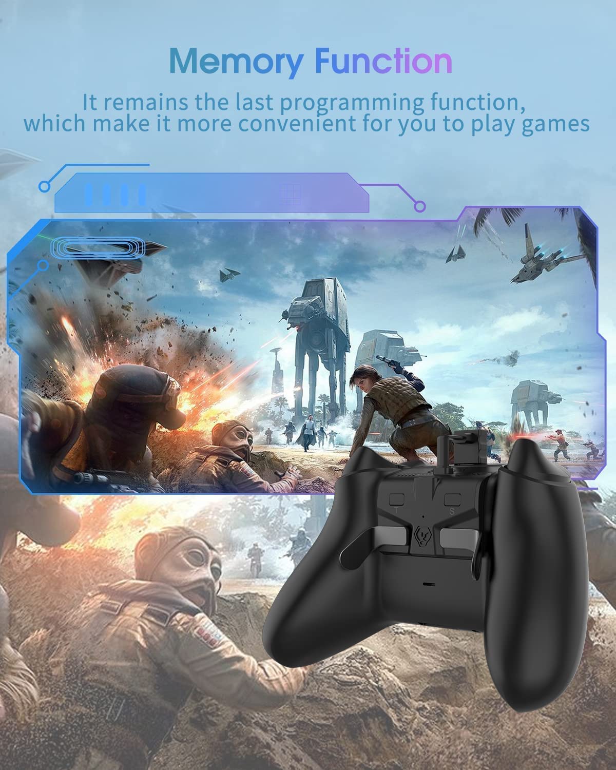 OLCLSS Paddles for Xbox Series X/S Controller (NOT for Xbox ONE S/X Controller), Strike Accessory for Xbox Series S/X Controller