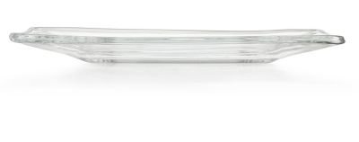 Libbey Crisa Tempo Square Salad/Dessert Plate, 8-Inch , Box of 12, Clear