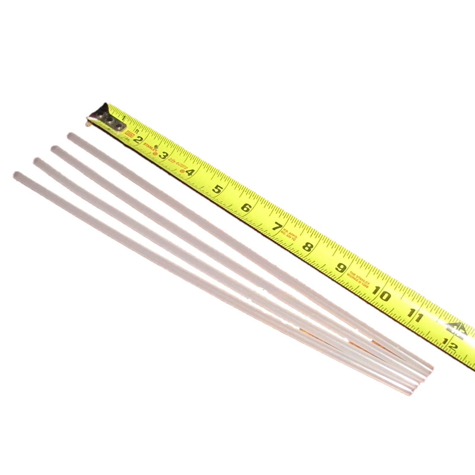 Long Soap Dispenser Pump Tubes Straws for Wine Bottles, Liquor Bottles, 12" Long, 1/4" OD - Set of 4, Measure for proper Fit
