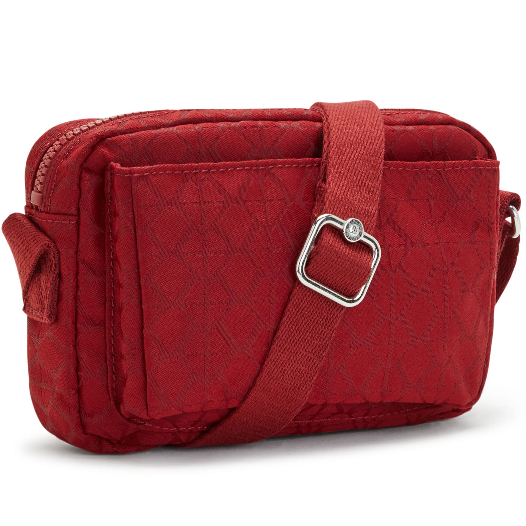 Kipling Abanu Crossbody Bag Signature Red