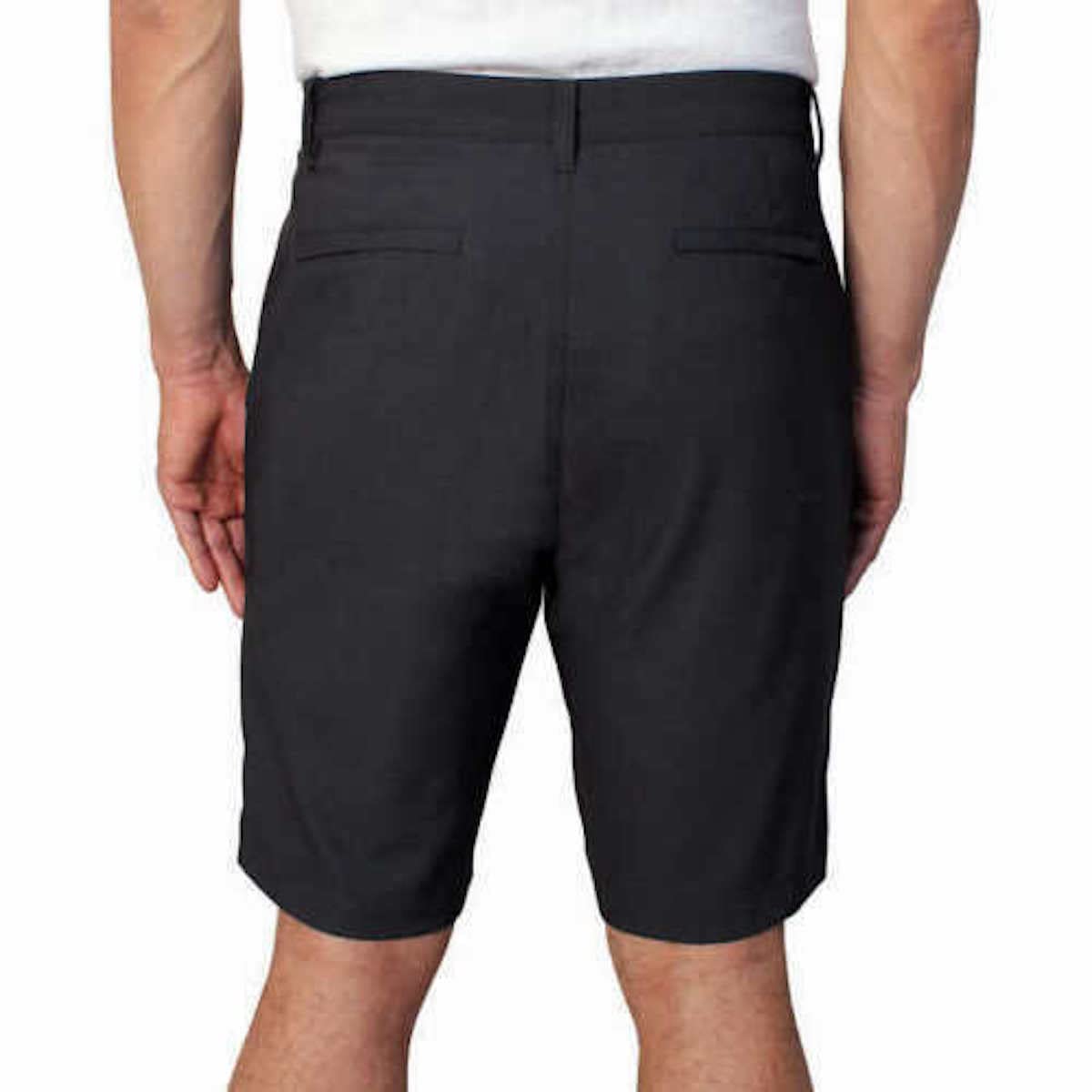 KIRKLAND Signature Men's UPF 50 Stretch Performance Short (as1, Numeric, Numeric_32, Regular, Regular, Black, 32)