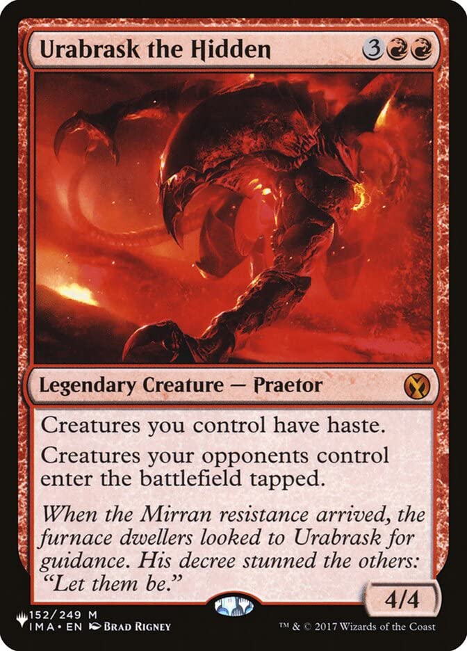 Magic: the Gathering - Urabrask The Hidden - The List