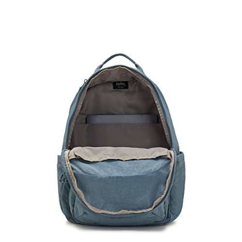 Kipling Women's Seoul 15" Laptop Backpack, Durable, Roomy with Padded Shoulder Straps, Built-In Protective Sleeve