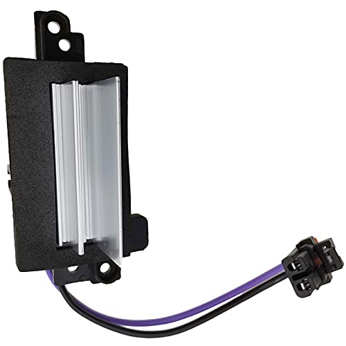 HVAC Blower Motor Control Module Resistor 4P1516 15-80567 Compatible With Chevy Silverado Trailblazer Cadillac Escalade GMC Envoy Sierra Buick Rainier AC Controls