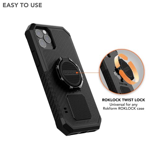Rokform - Pro Series Bike Phone Mount + Magnetic Sport Ring Stand & Grip