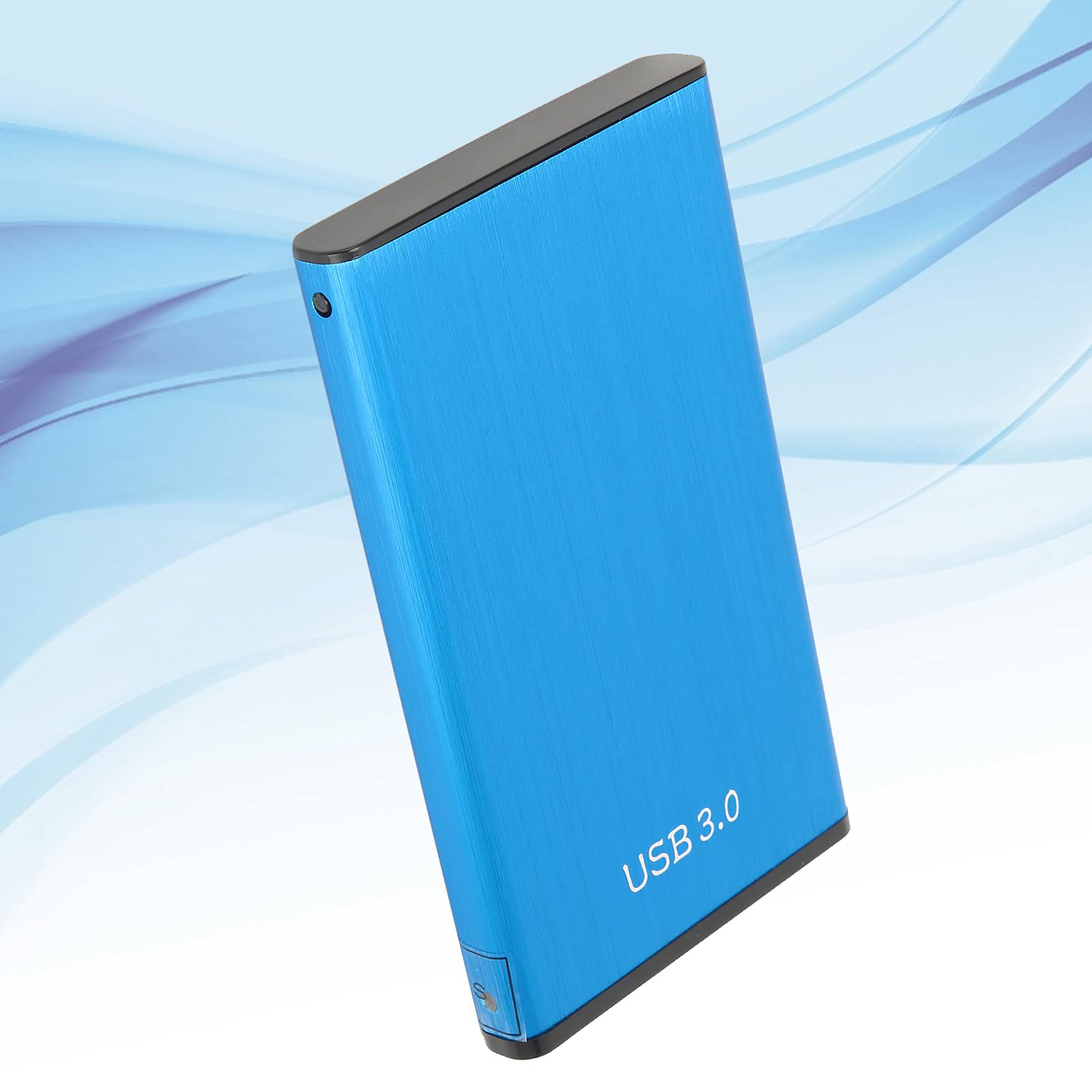 Portable External Hard Drive HDD USB3.0 Notebook Desktop Computer Accessories GK18 2.5in 50‑130M/S 80G-2TB Mobile Hard Drive Blue for OS X/XP/Win7/ Win8/Win10/Linux for Game PC Mac Windows Laptop