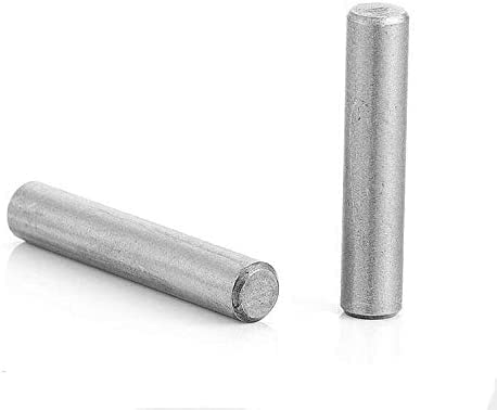 M4x25mm Dowel Pin 304 Stainless Steel Shelf Support Pin Fasten Elements 304 Stainless Steel Cylindrical Pin Locating Dowel Support